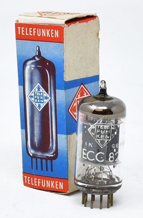 ECC82 Telefunken NOS Vacuum Tube